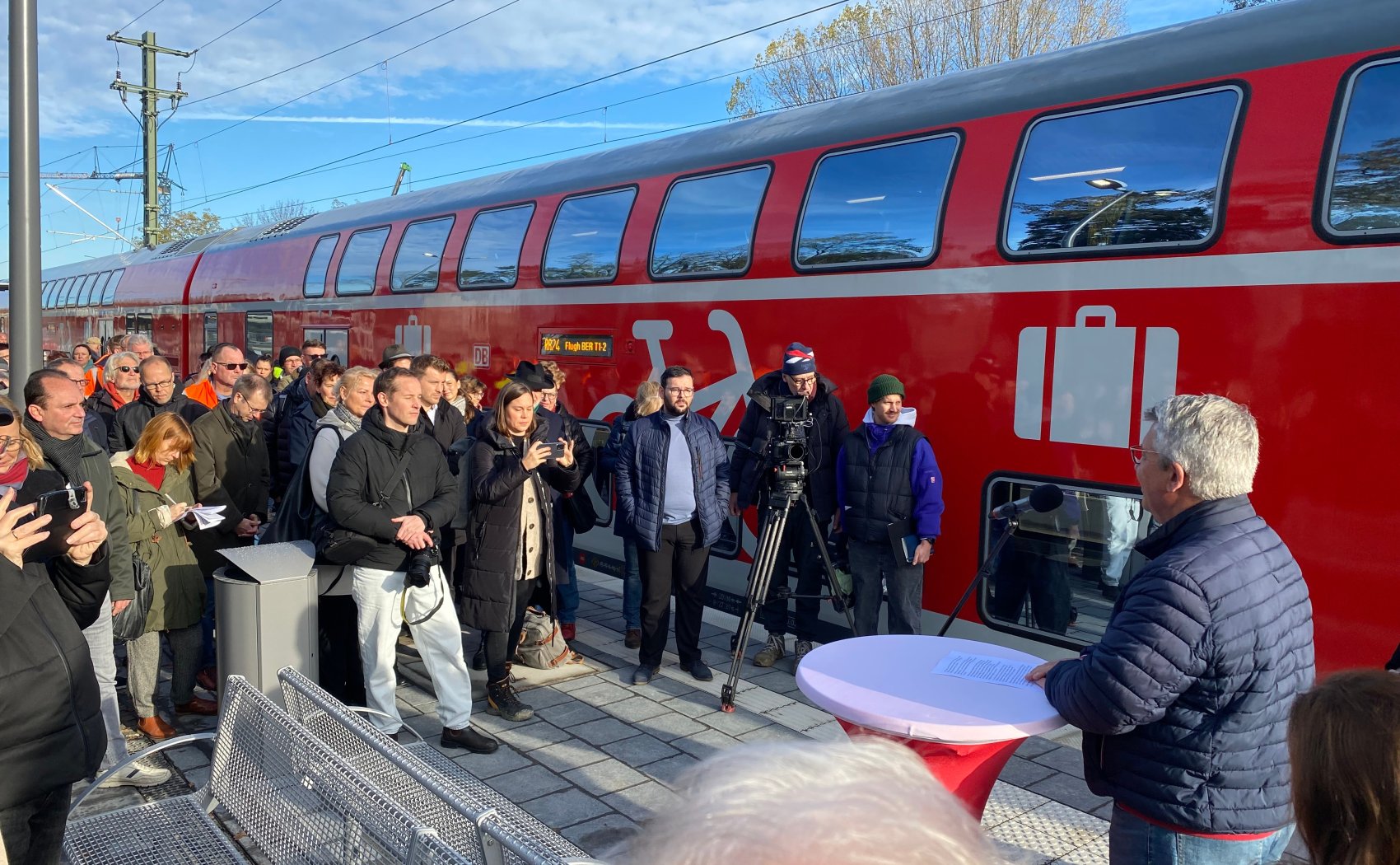 Bahnhof Blankenfelde wieder in Betrieb | Gemeinde Blankenfelde-Mahlow